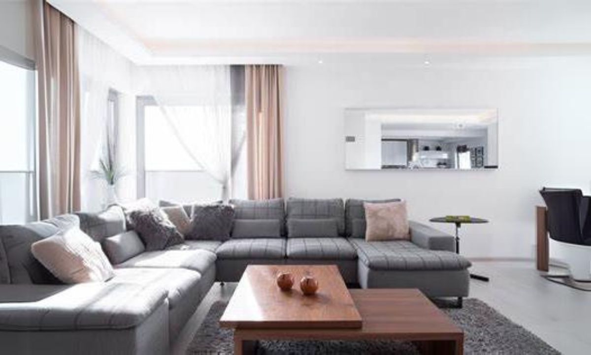 Grey couch curtain ideas store